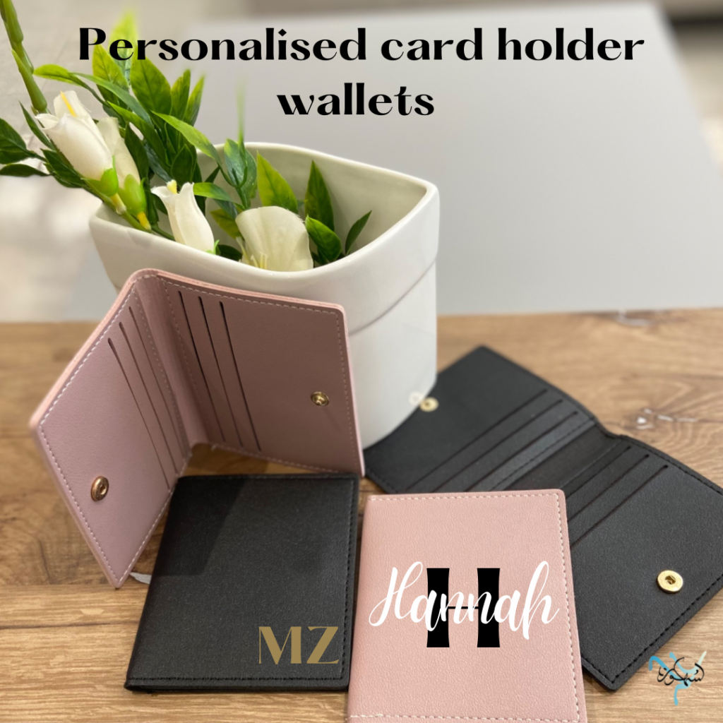 Personalised Card Holder Wallets - Sukoon ZA